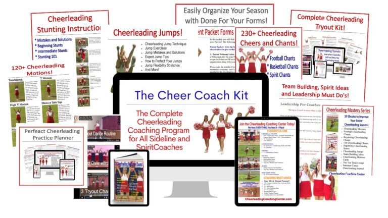 The Complete Cheerleading Coaching Programs – Cheer Coach Kits